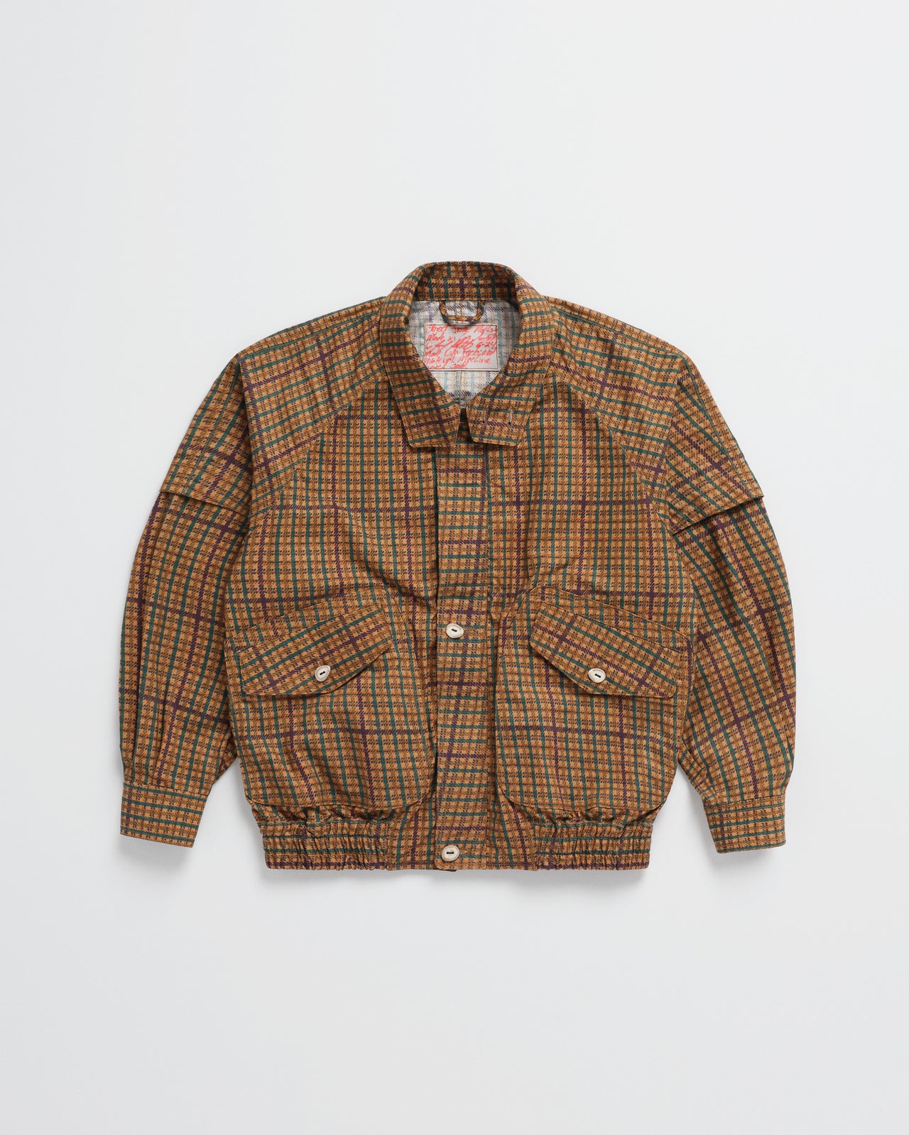 Plaid Windbreaker – Object From Nothing