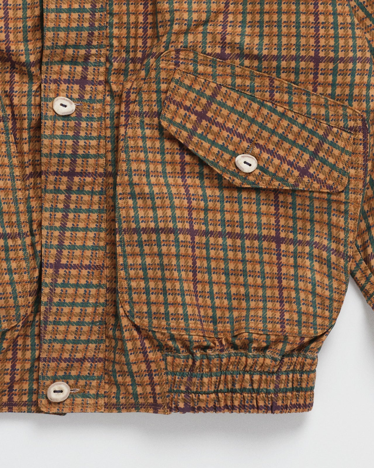 Plaid Windbreaker – Object From Nothing