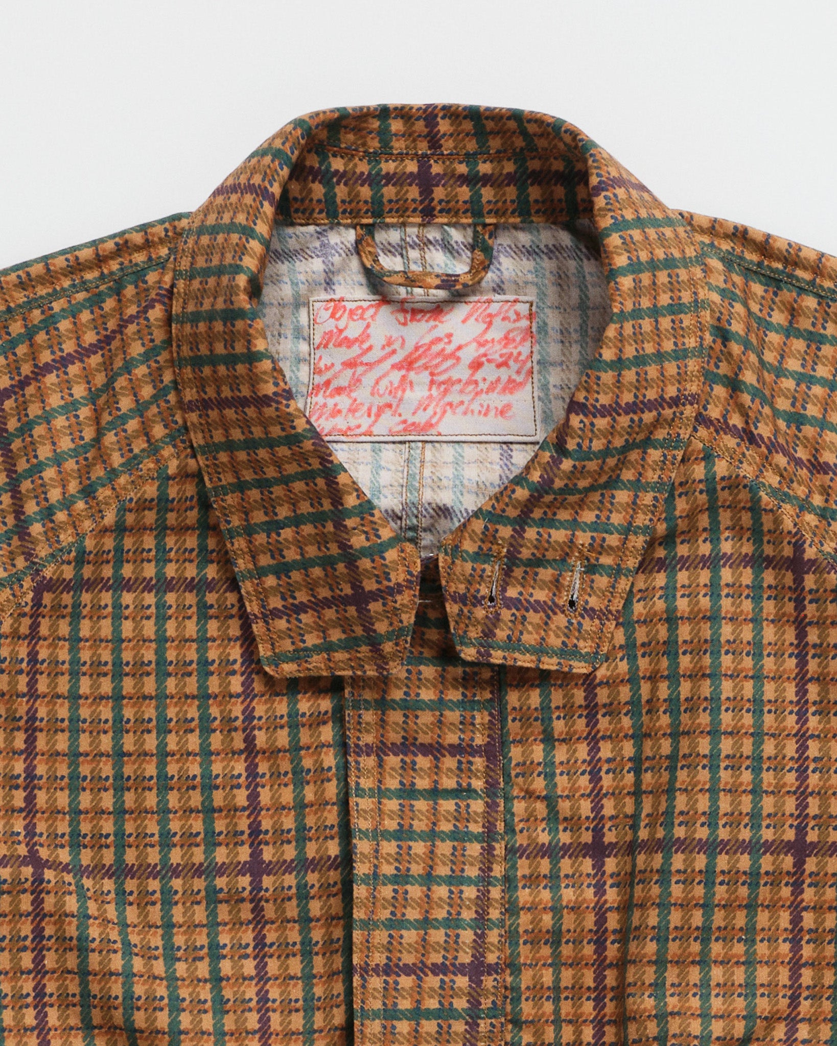 Plaid Windbreaker – Object From Nothing
