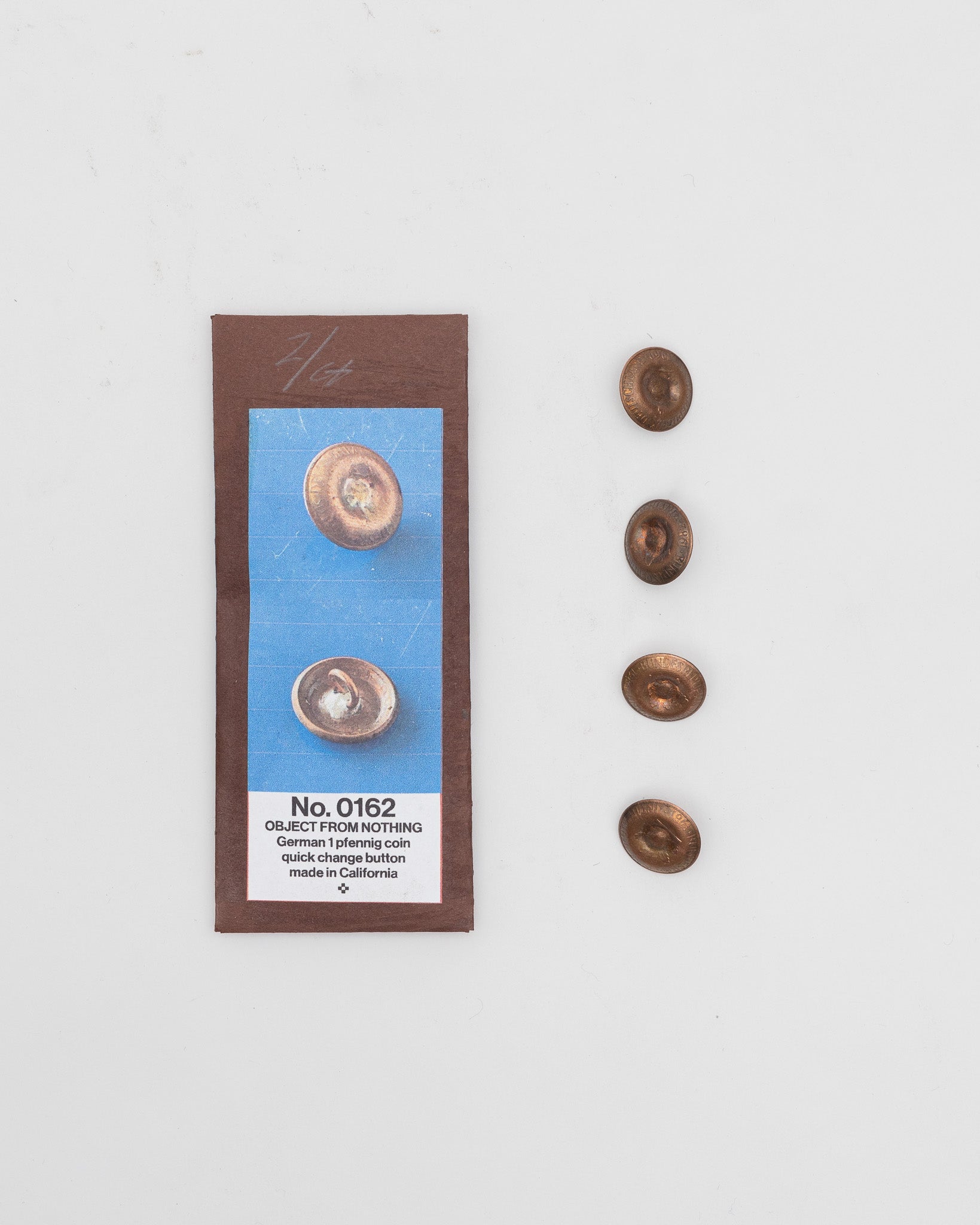 German Penny Ring Shank Button – Object From Nothing