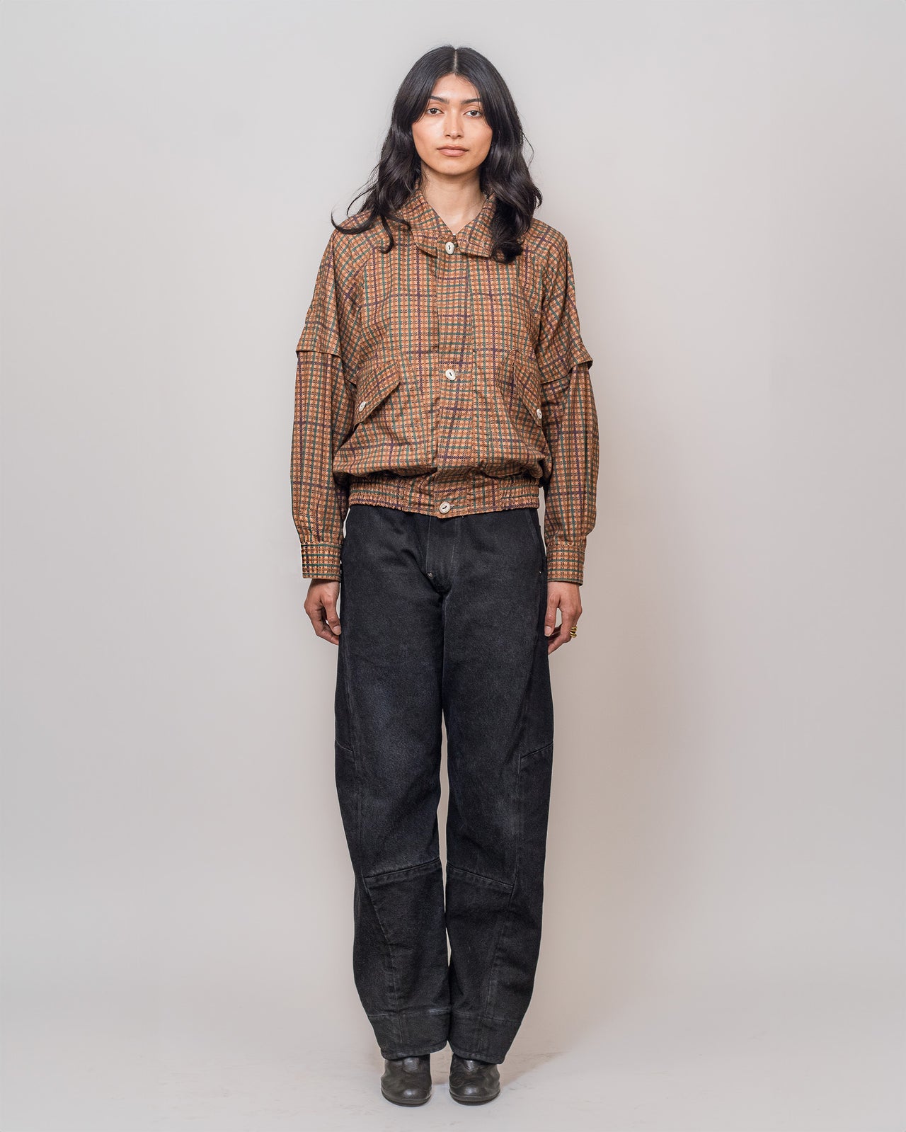 Plaid Windbreaker – Object From Nothing